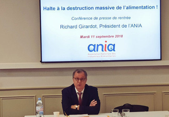 [Conférence de presse] "Halte à la destruction massive de l'alimentation !" - ANIA