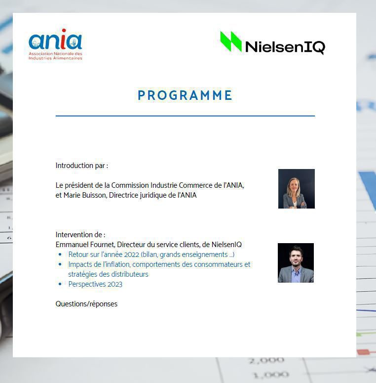 Webinaire ANIA/NielsenIQ - ANIA