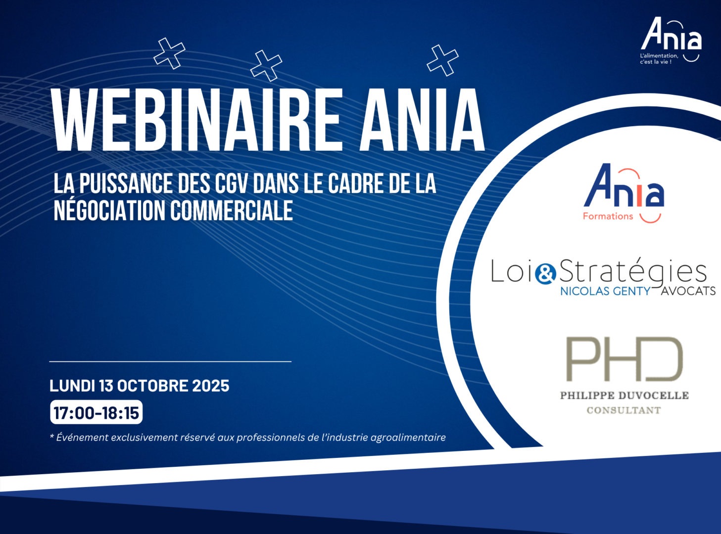Webinaire sur les CGV “La puissance des CGV dans le cadre de la ...